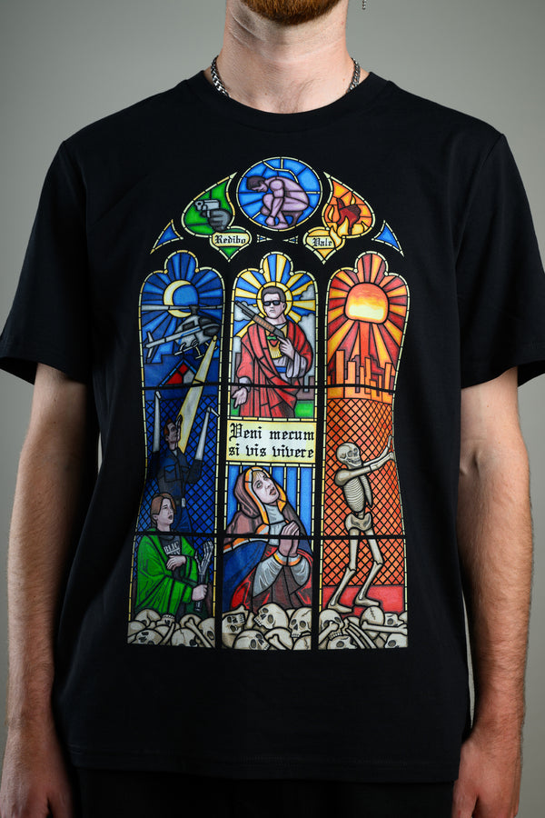 T2 Stained Glass - Unisex T-shirt – Jim'll Paint It