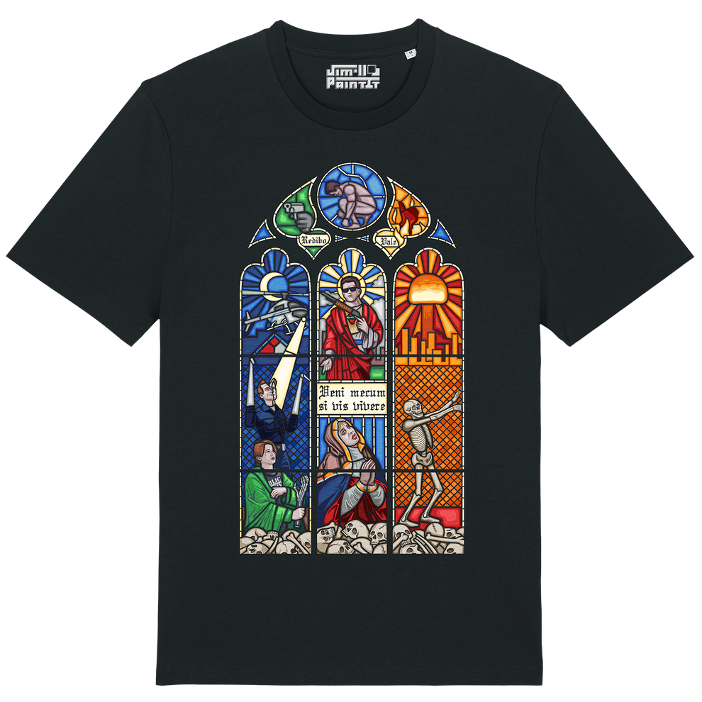 T2 Stained Glass - Unisex T-shirt – Jim'll Paint It