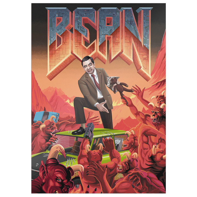 BEAN Poster Print – Jim'll Paint It