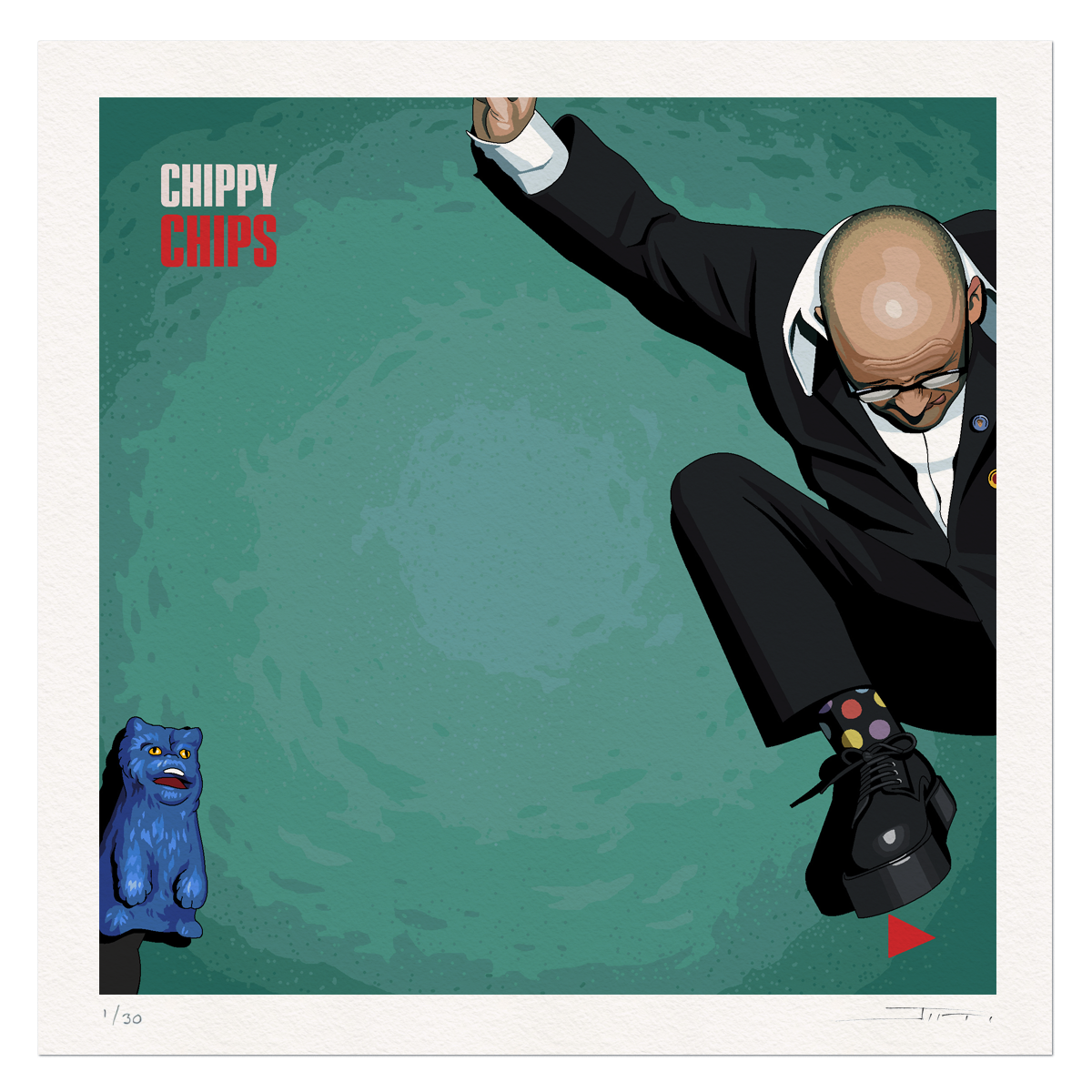 Chippy Chips - Ltd Giclee Print – Jim'll Paint It