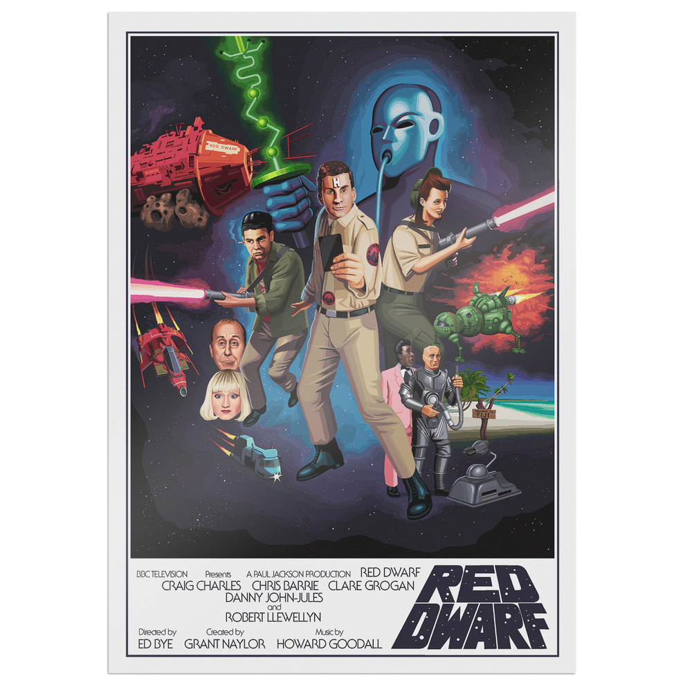 Dwarf Wars Poster Print – Jim'll Paint It