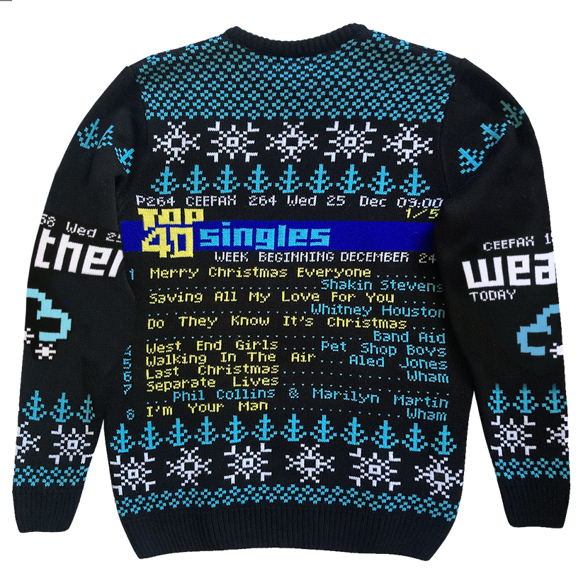 Ceefax Christmas Jumper - Purist's Edition – Jim'll Paint It